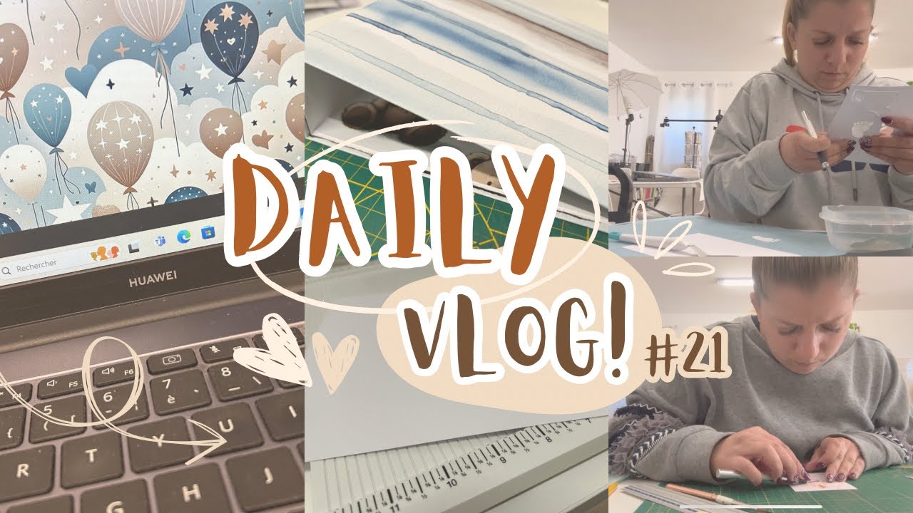 VLOG 21 JE TEST UN NOUVEAU PROJET 🙂 - YouTube