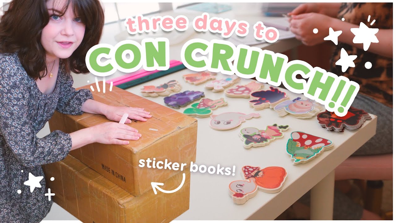 Three Days for CON CRUNCH!! [ VLOG ] - YouTube