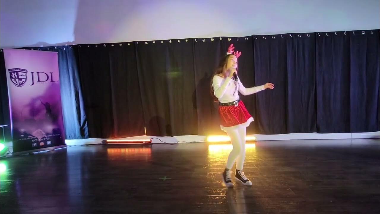 Rockin' Around The Christmas Tree (Meghan Trainor) Dana's solo at JDL Christmas Party Dec 18 ...