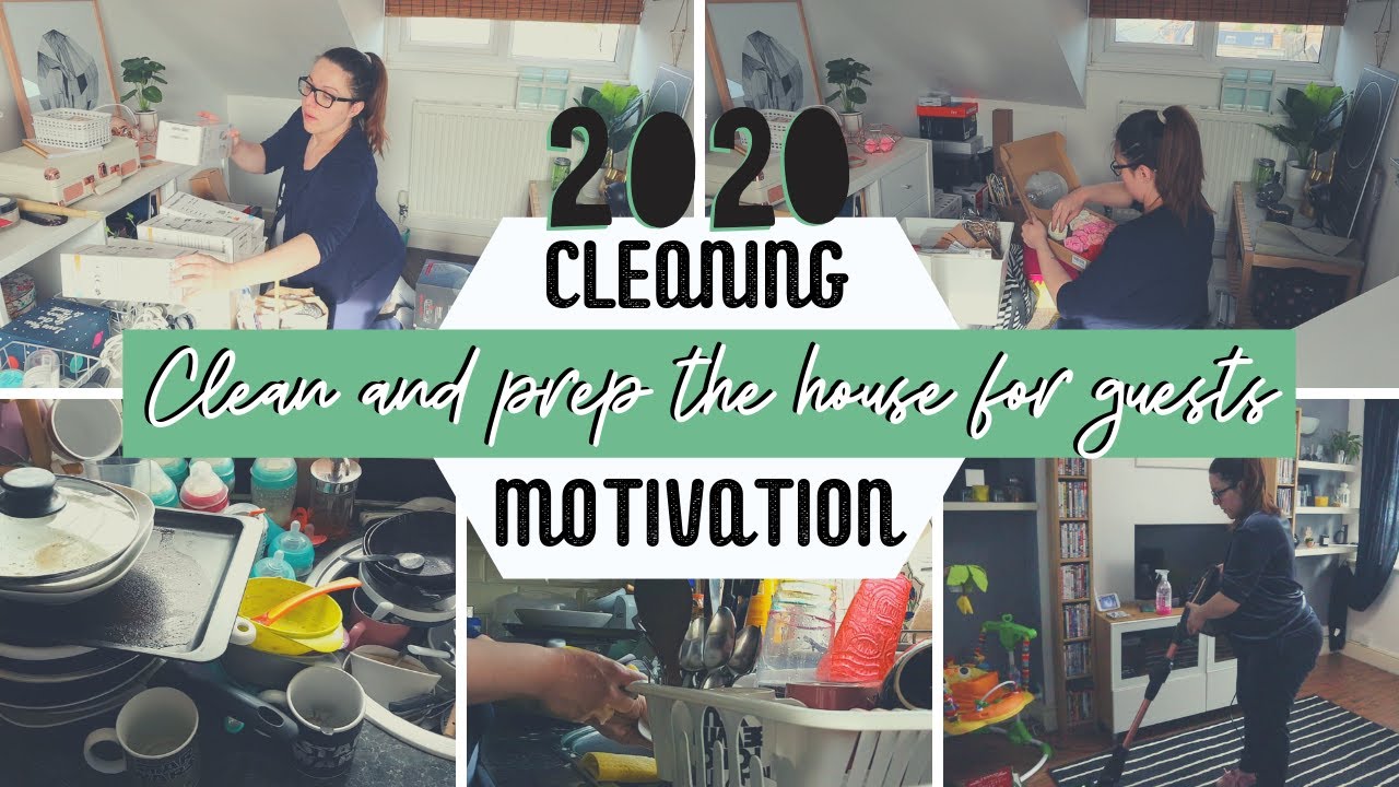 CLEAN AND PREP THE HOUSE FOR GUESTS | CLEANING MOTIVATION 2020 | Diary ...