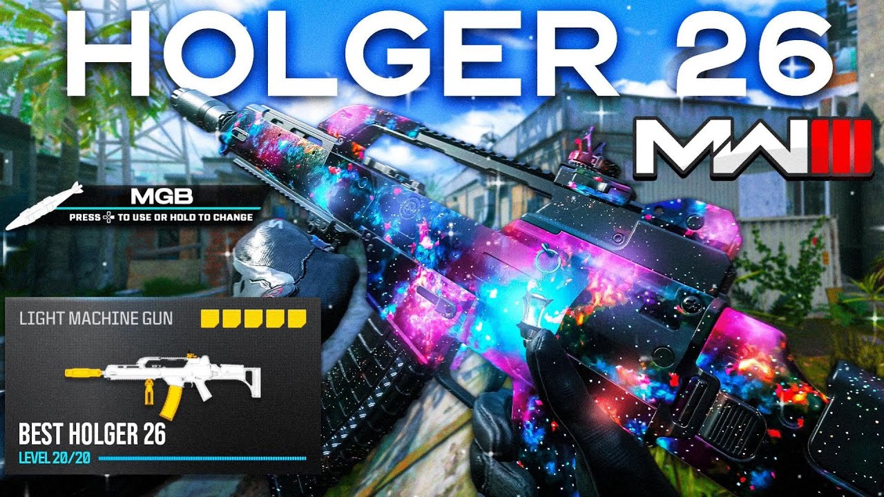 The *NEW* NO RECOIL Holger 26 in MW3! | BEST HOLGER 26 CLASS SETUP ...