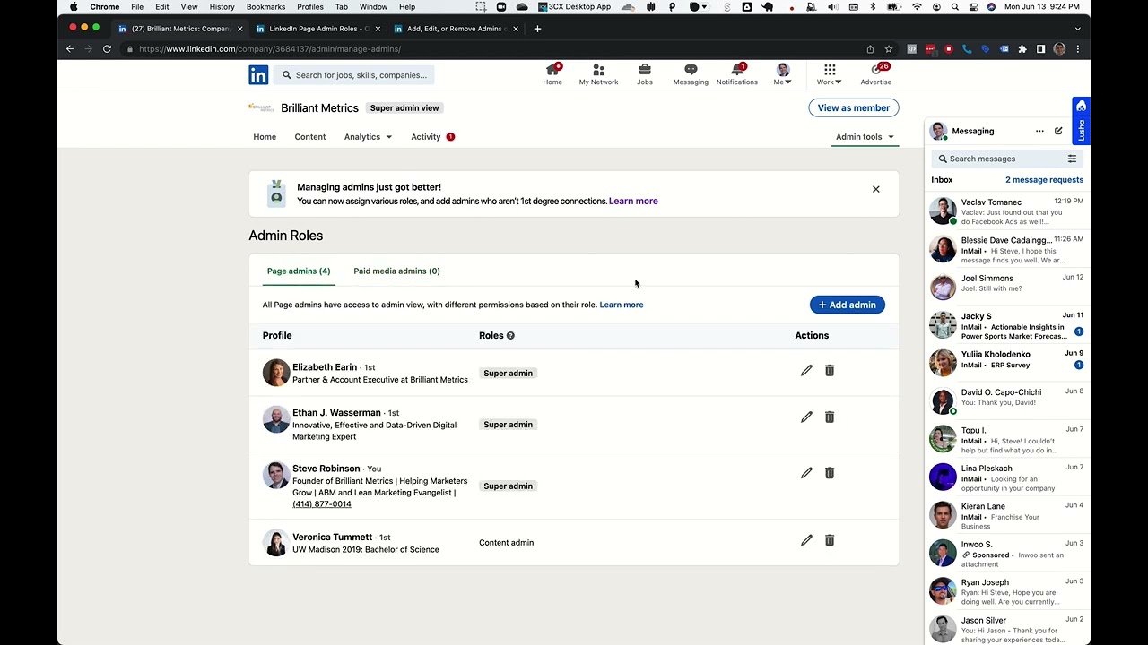 How To Give Access To A LinkedIn Page YouTube How To Give Access To A LinkedIn Page YouTube