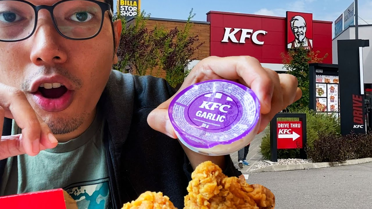 First Time Eating KFC in Austria! Is It Good??! - YouTube