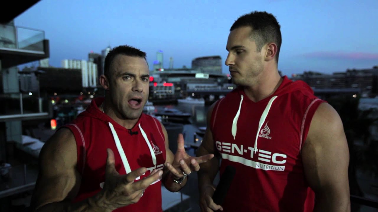 Nick Jones & Dane Ivicevic talk pre- and intra-workout nutrition - YouTube