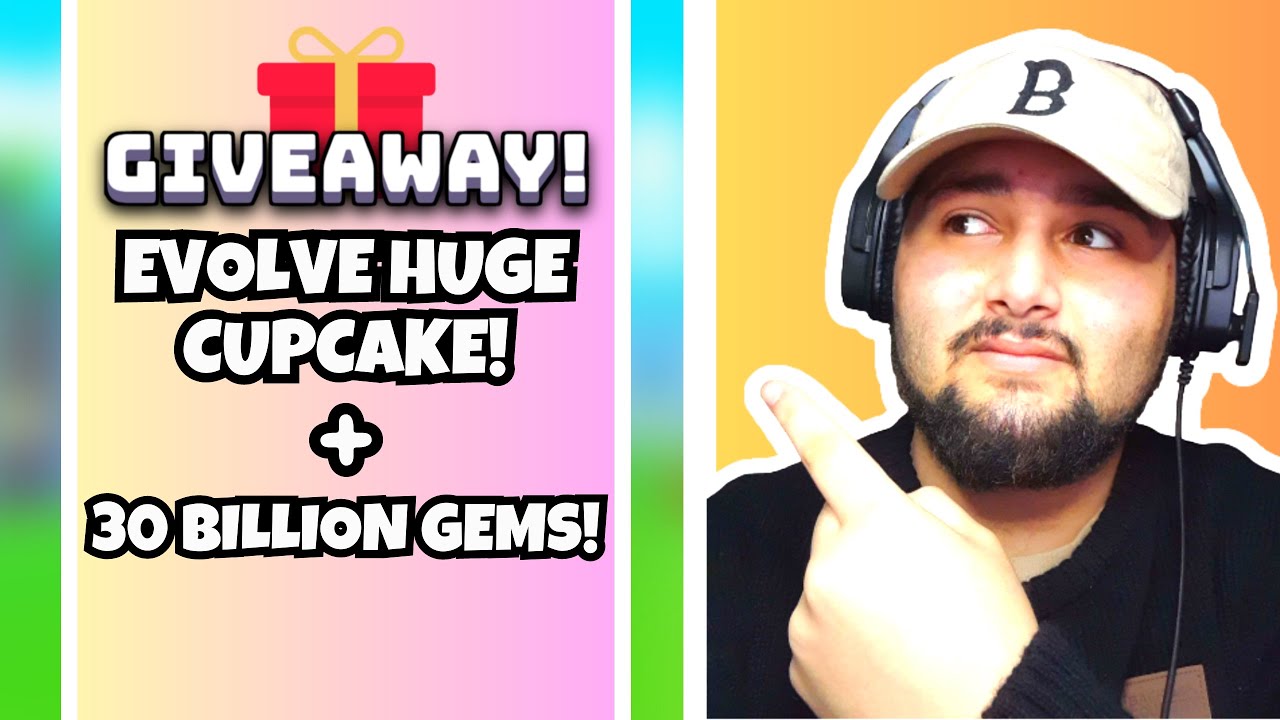 PET SIM X FREE EVOLVED HUGE CUPCAKE (90B+ RAP) AND 30B GEMS GIVEAWAY ...