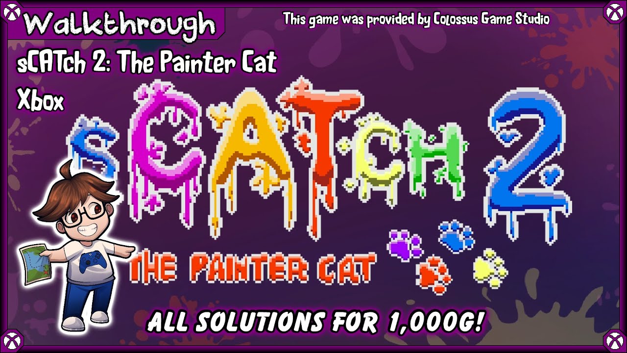 Walkthrough - sCATch 2: The Painter Cat (Xbox) - All Achievements - 1 ...