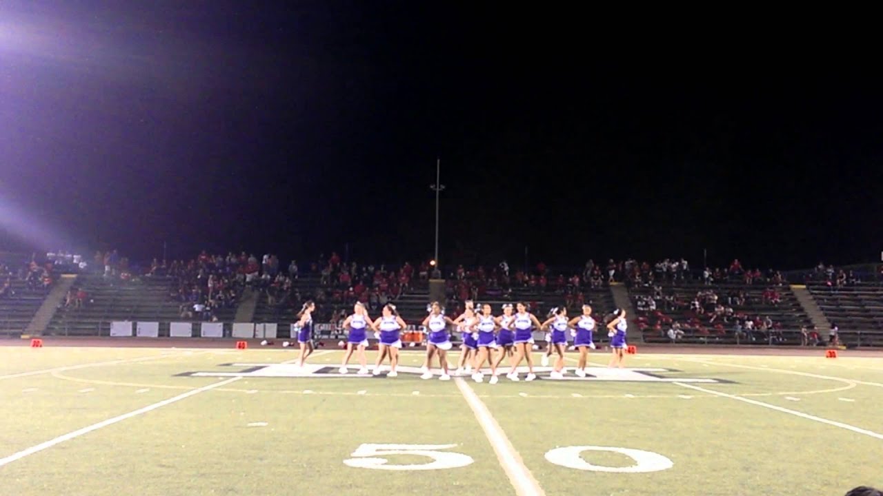 MSHS Varsity Cheer & Dance 14-15 First Half Time - YouTube