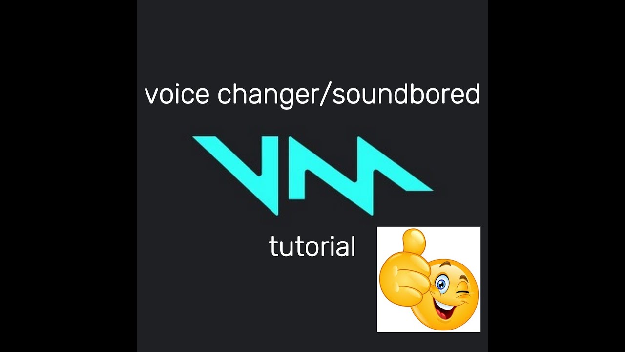 voice changer tutorial - YouTube