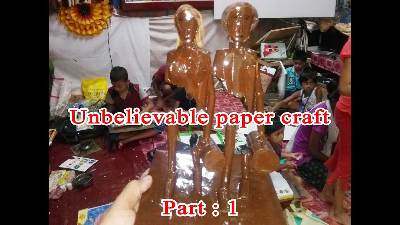 Unbelievable paper craft - YouTube