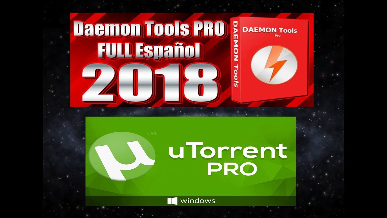 Descargar Daemon tools pro y Utorrent pro full 2019 - YouTube