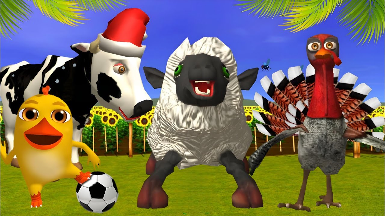 El Pollito Pío 3d - Canciones de la Granja de Zenón - Juego del Pollito ...