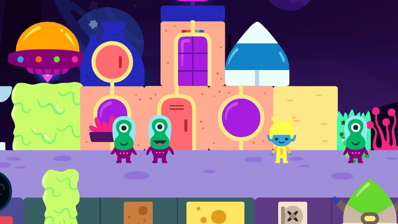 Sago Mini Fun Fair Planes Space block Super Juice Robot Party : SAGO ...