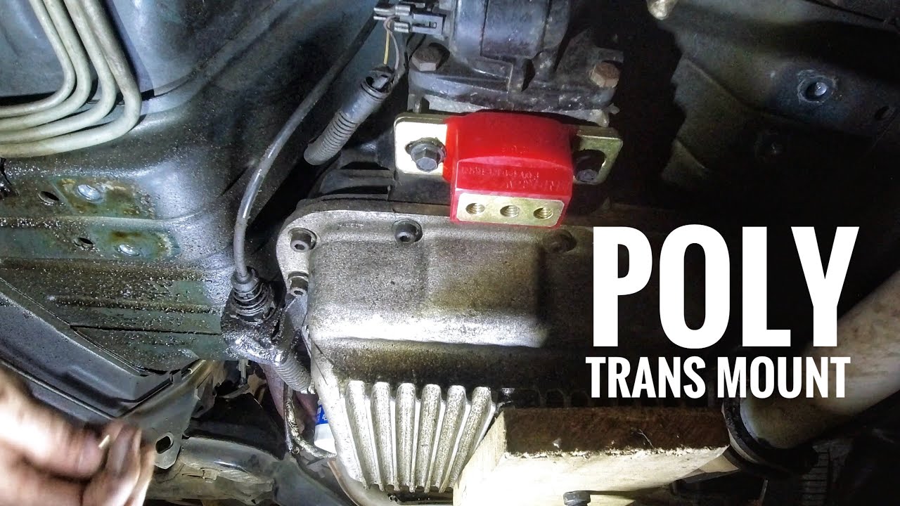 Installing a Polyurethane transmission mount - 1994 Camaro Z28 gets a ...