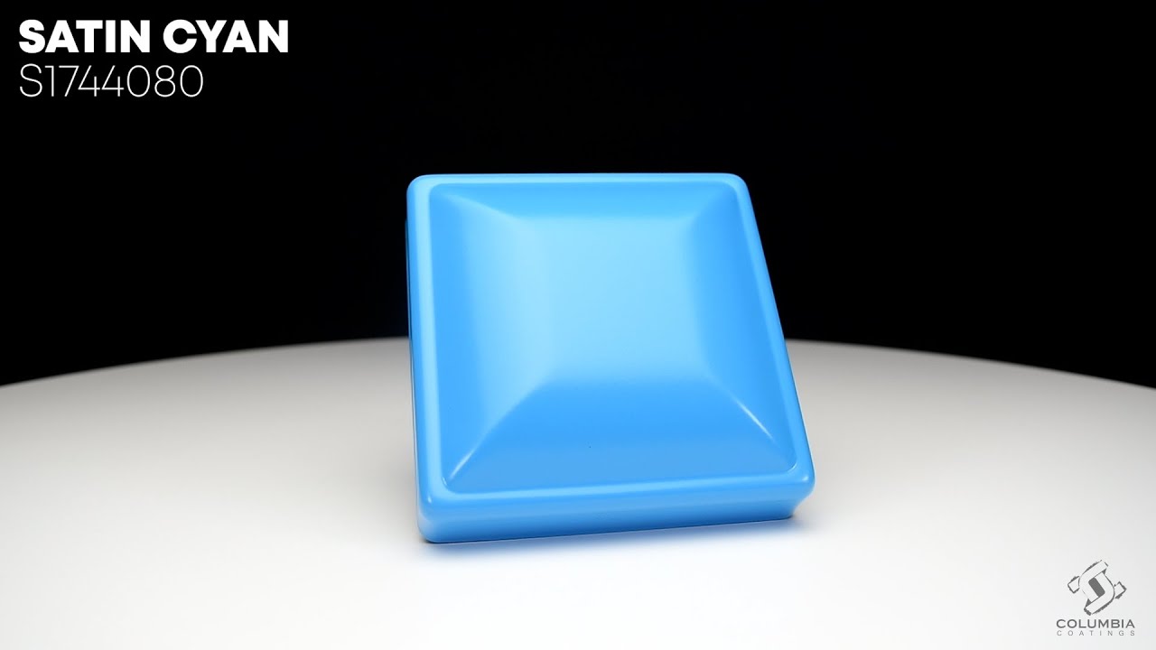 Satin Cyan - Columbia Coatings - YouTube