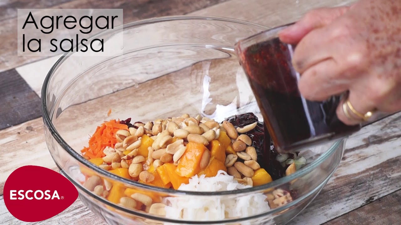 Botana de Mango con Verduras - Escosa de Buen Sabor - YouTube