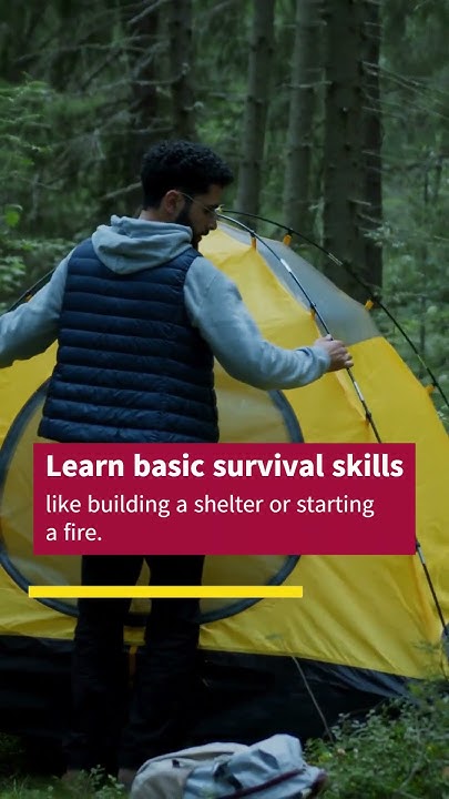 Camping Activities: Learning Survival Skills - YouTube