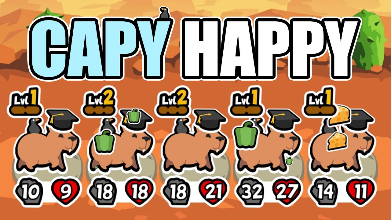 Full Capybara Team Lets the Good Times Roll - Super Auto Pets - YouTube