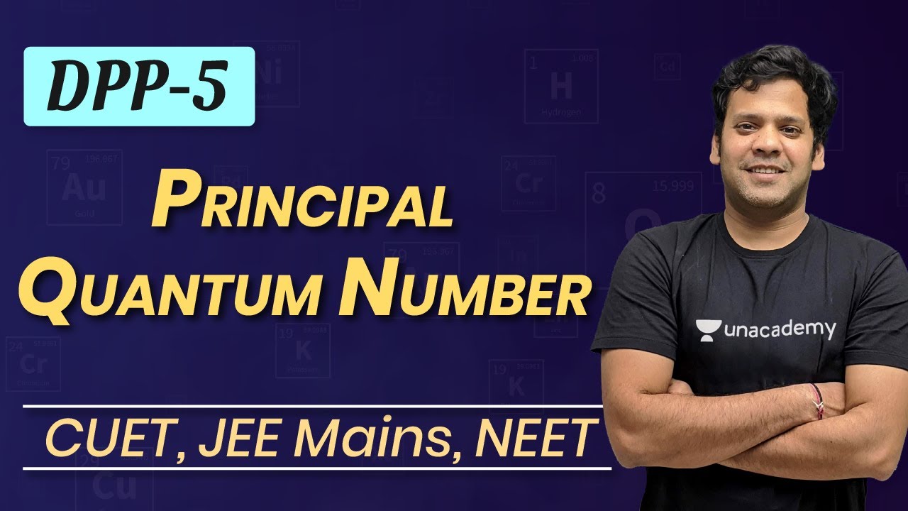 Principal Quantum Number DPP 5 Inorganic Chemistry | PMS sir - YouTube