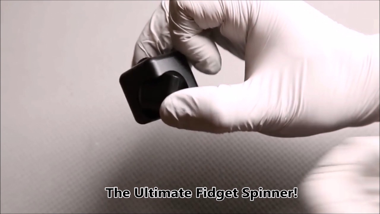 Spin cube fidget spinner metal cube The ultimate fidget spinner - YouTube