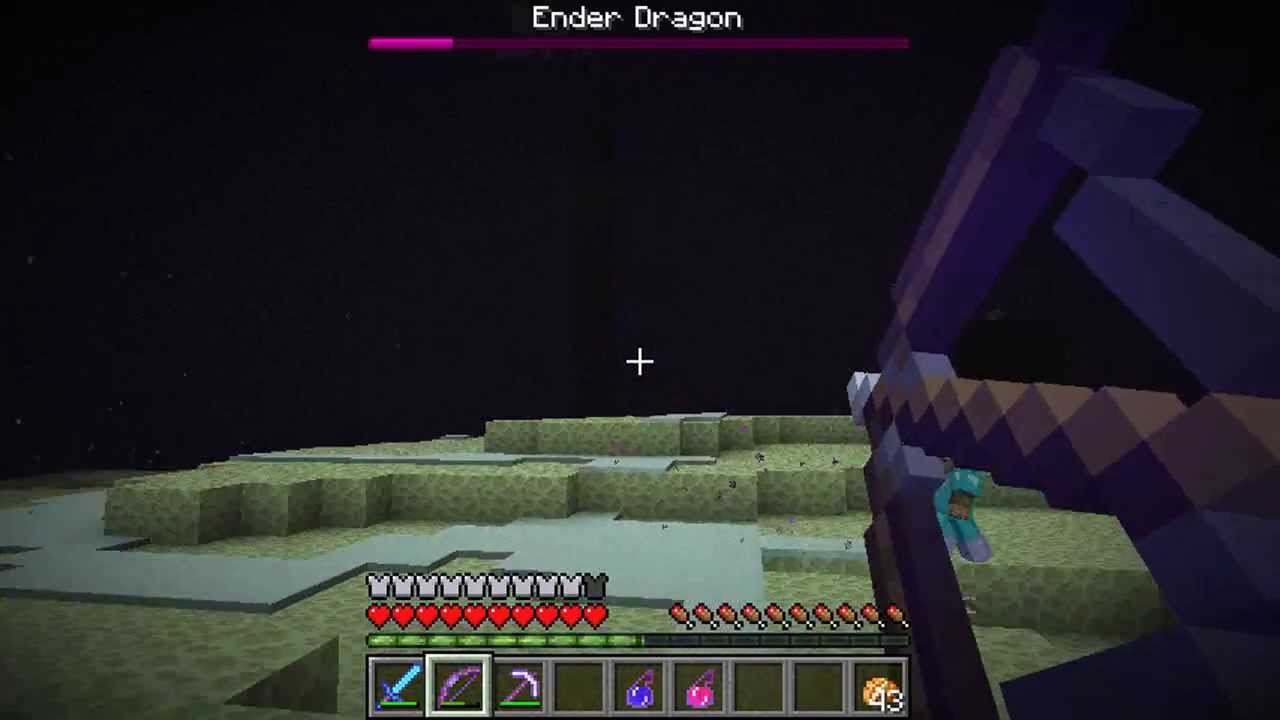 Minecraft Planet Of Awesomeness: Part 5 Season1--- Ender Dragon Fight ...