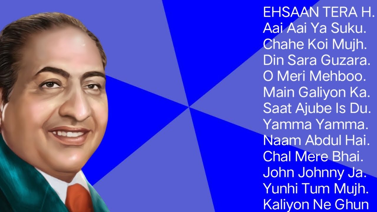 Mohammed Rafiq hit MP3 song - YouTube