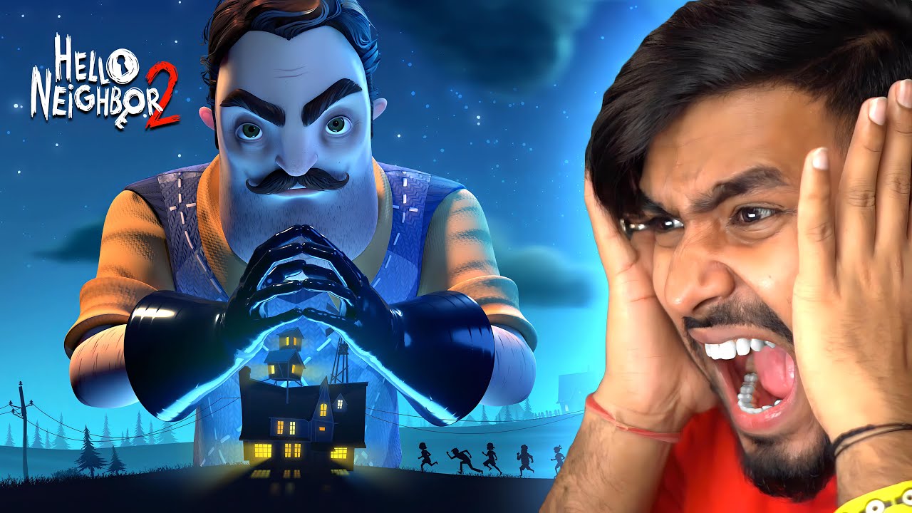 WELCOME TO HORROR HOUSE | HELLO NEIGHBOUR 2 GAMEPLAY #2 - YouTube
