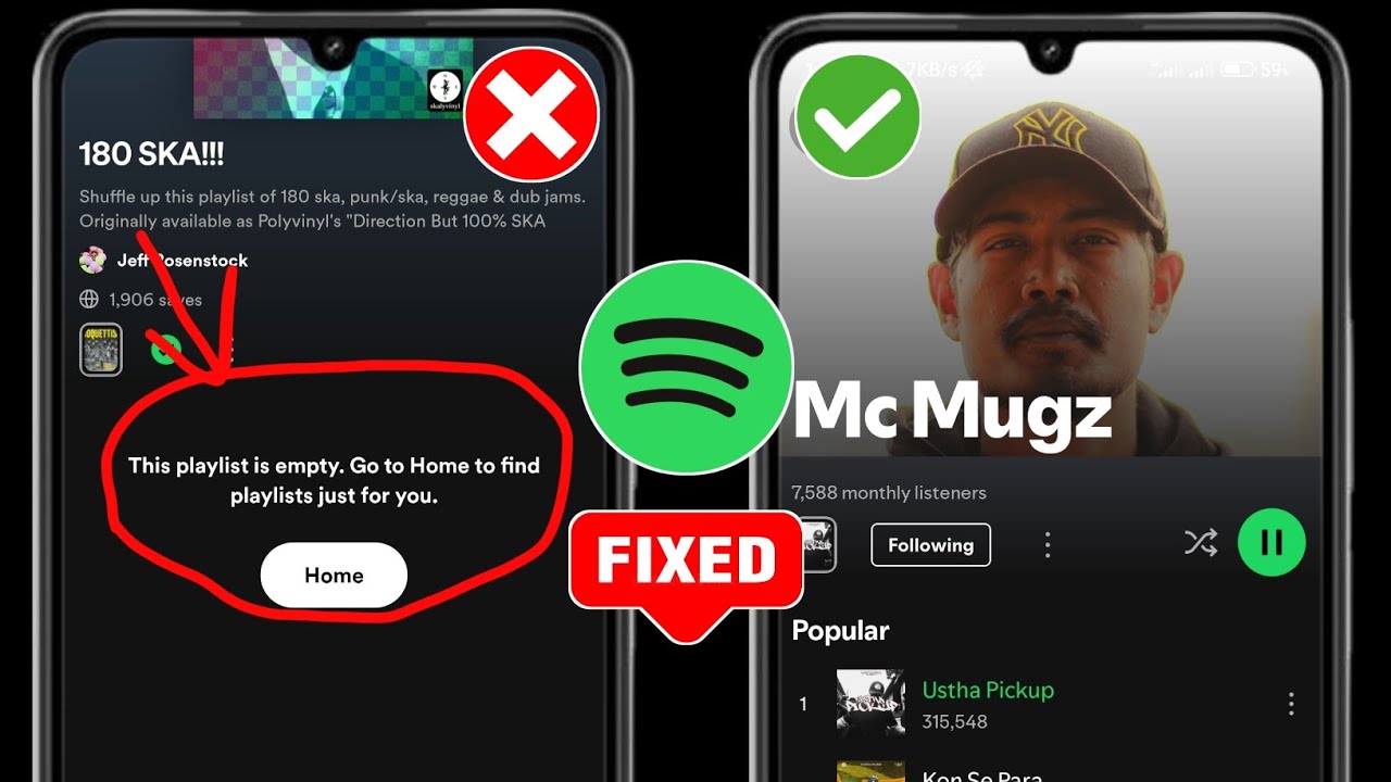 How To Fix Spotify Playlist Empty error! (2025) Fix with simple steps ...
