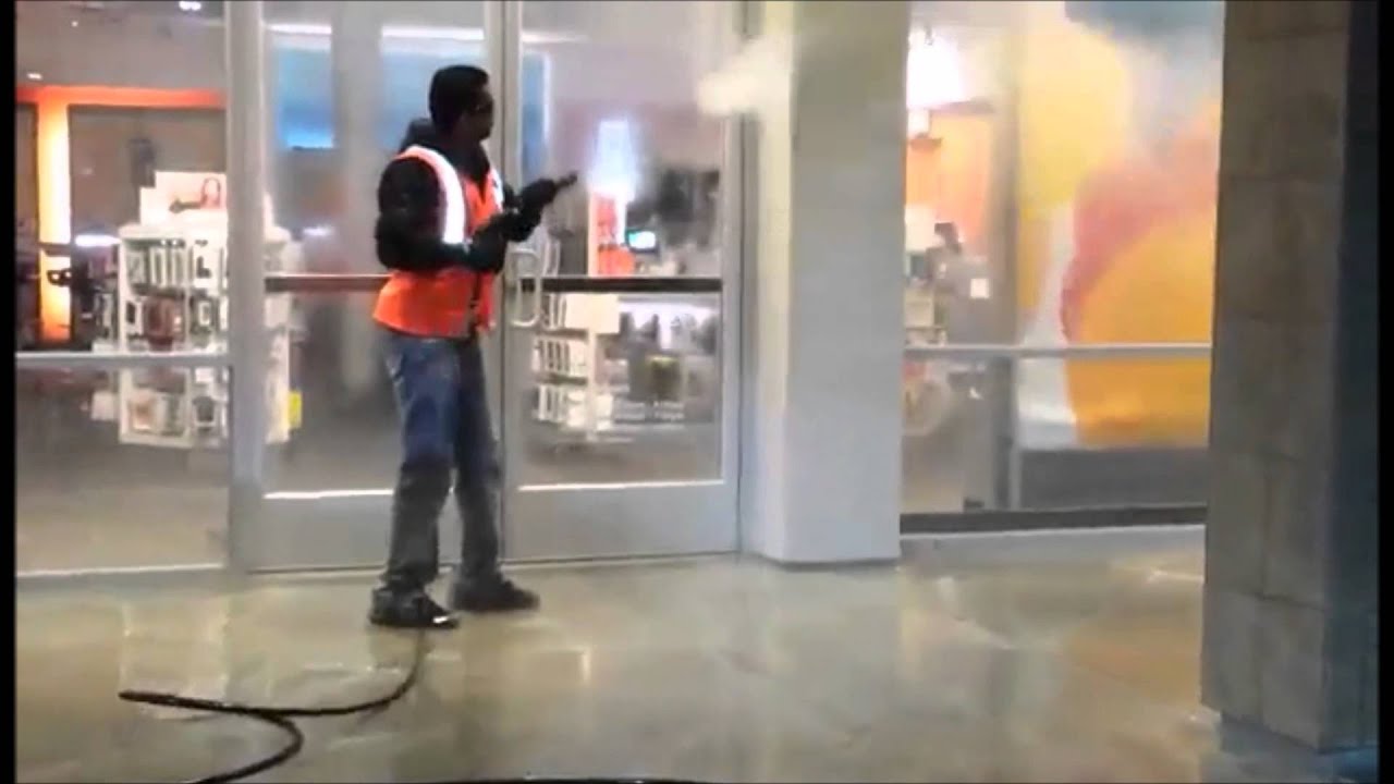 Pressure Washing Store Front in San Jose CA Illuminate Palace Power ...