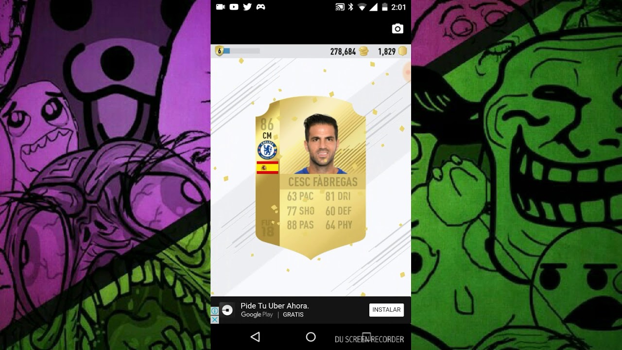 2 iconos in a pack!!!! packbits fut draft 18 - YouTube