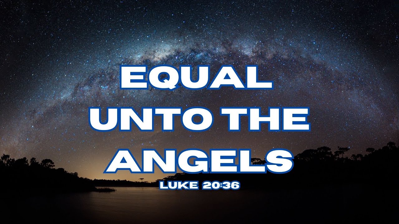Equal unto the Angels - YouTube