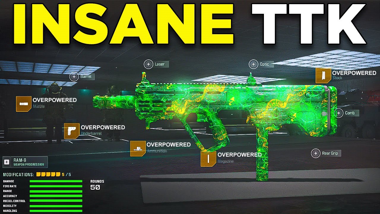 This *NEW* RAM 9 Loadout is BROKEN in WARZONE 3! 😍 (Best RAM 9 Class ...