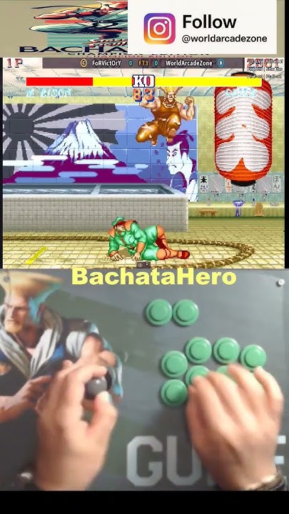 Bison vs Guile Perfect Round- Street Fighter II Champion Edition #streetfighter #arcade #sf2ce ...