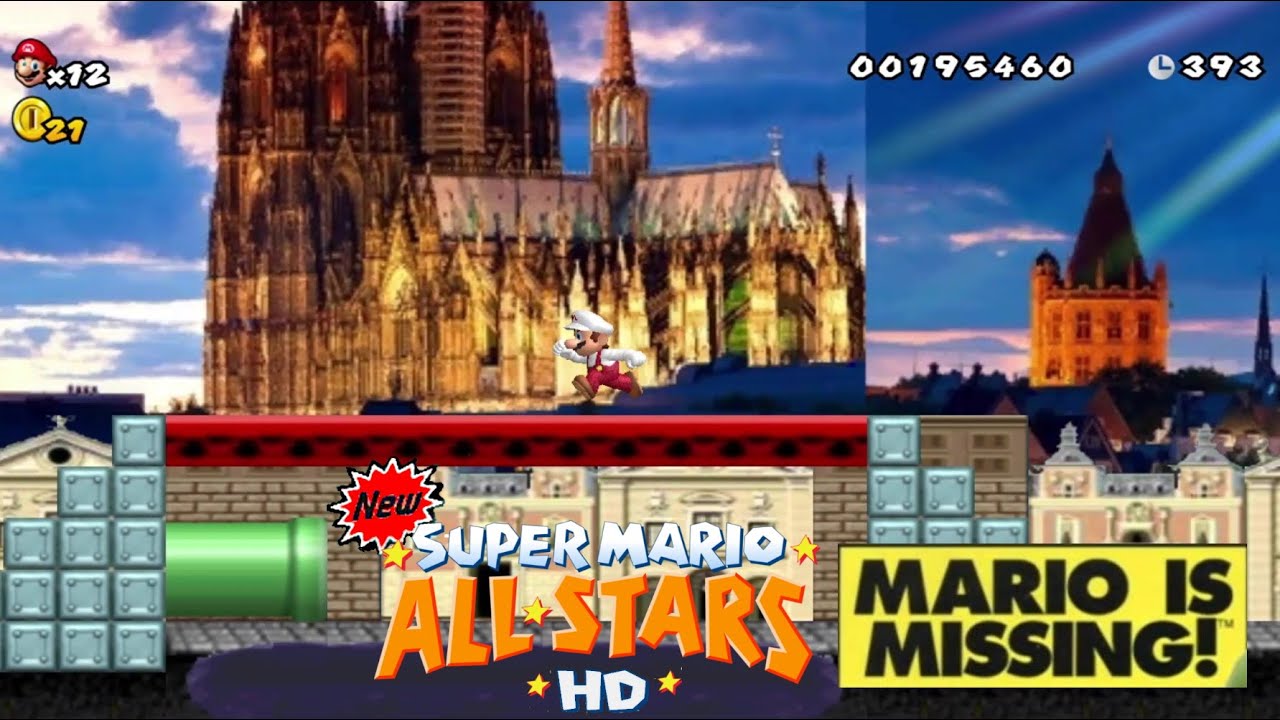 New Super Mario All Stars HD Mario Is Missing #3 : Europe 100% - YouTube