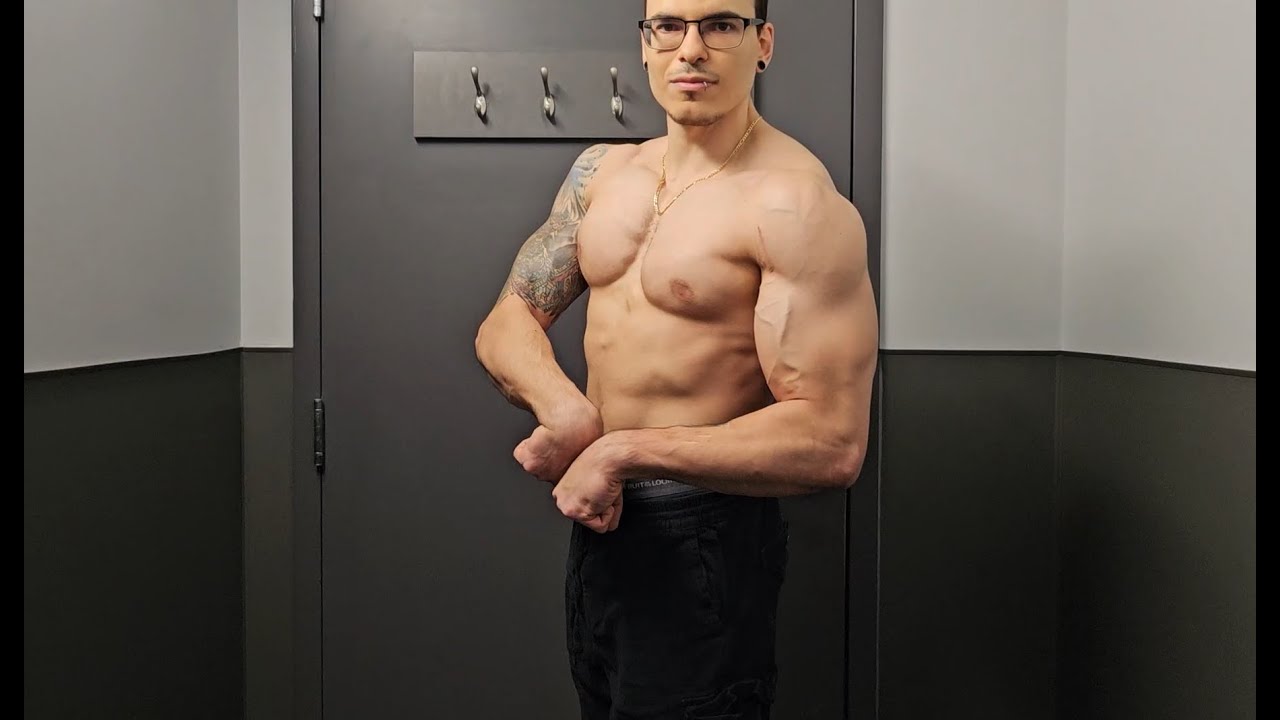 Matts Chest And Triceps Routine - Day 54 - YouTube