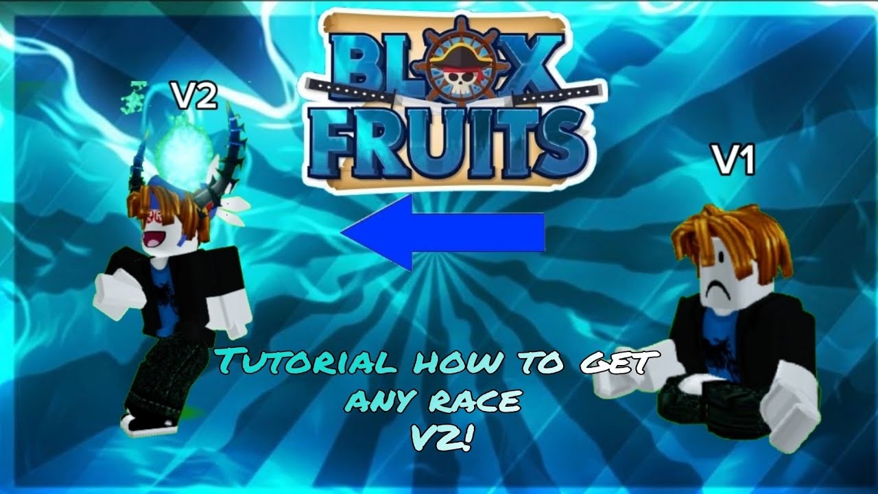 Blox fruit:Tutorial how to get any race V2|Roblox blox fruit - YouTube