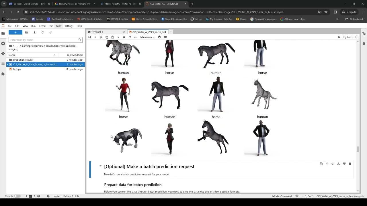 GCP Identify Horses or Humans with TensorFlow and Vertex AI GSP634 - YouTube