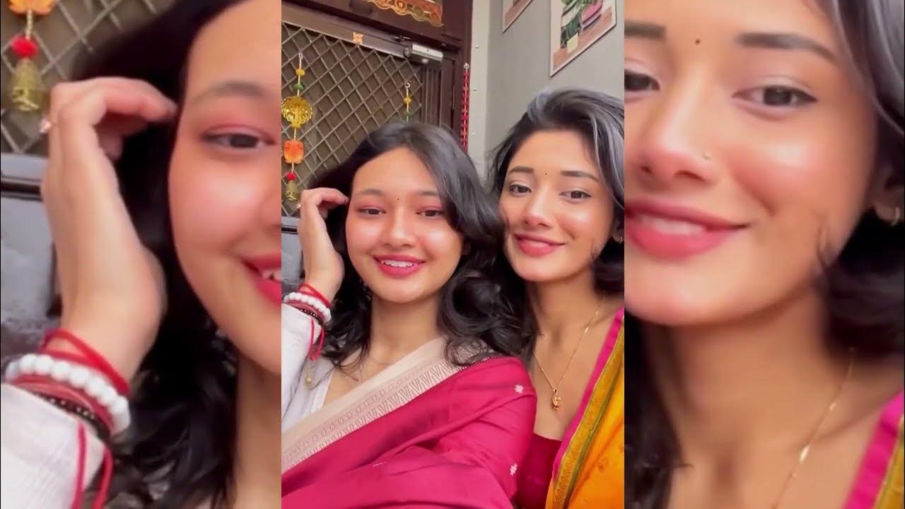 Mai Chori Pahadi Tu Chora Anari dance by stunning girls💖💙💫💤 Akshita Rawat Simran Rawat 💤💫# ...