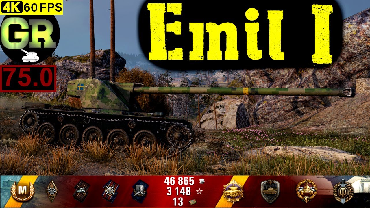 World of Tanks Emil I WoT Replay - 10 Kills 5K DMG(Patch 1.5.0) - YouTube