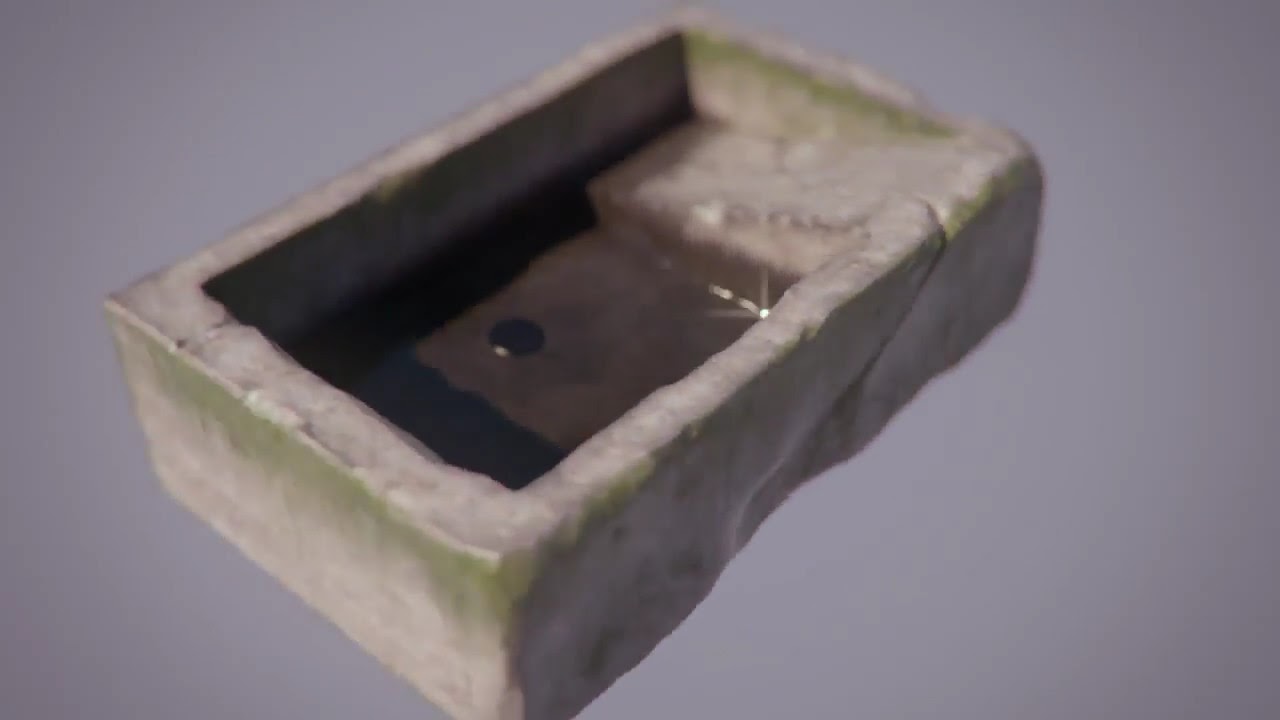 old hand washing pool - YouTube