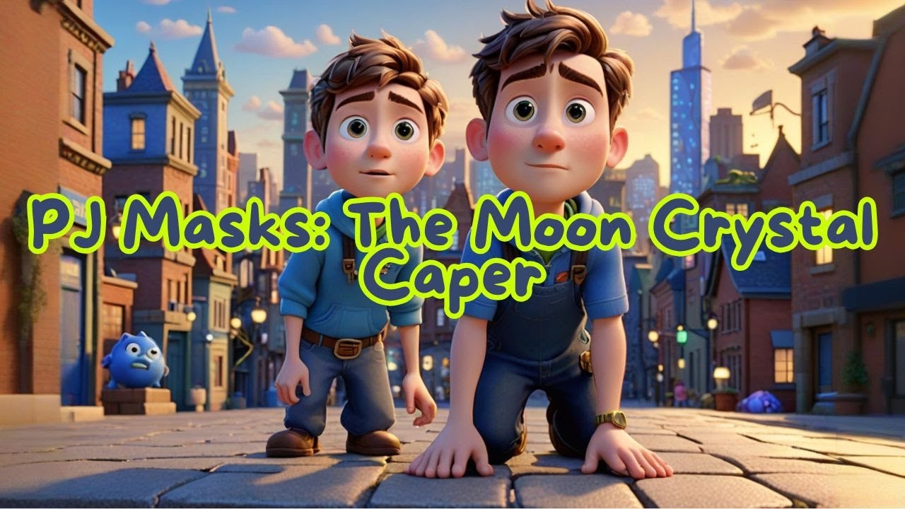 PJ Masks The Moon Crystal Caper | Bedtime Stories - YouTube