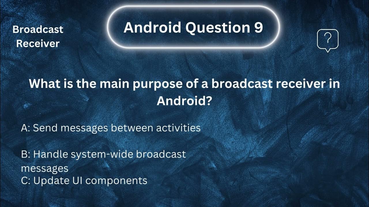 Mastering Android Development: 50 Interview Questions with Answers ...