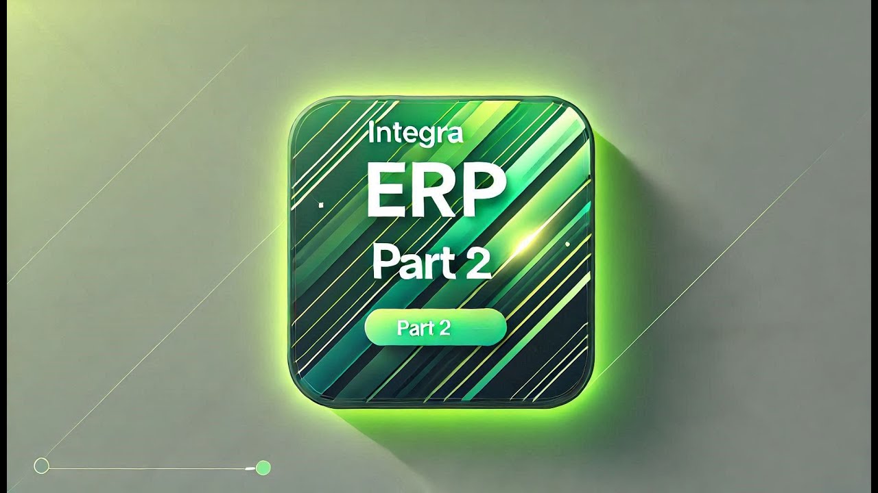 Integra ERP Part 2 | ERP Software - YouTube