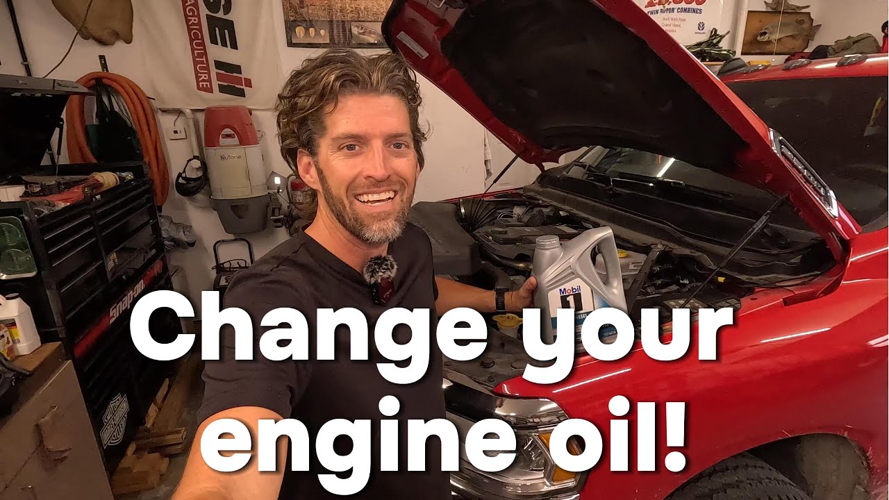 How to change your vehicle engine oil. You CAN do it. - YouTube