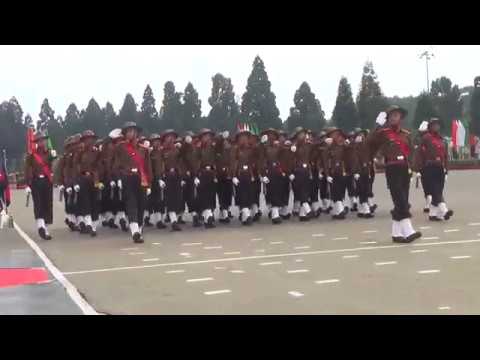 Indian Army's Assam Regiment 320 batch passing out and attestation ...
