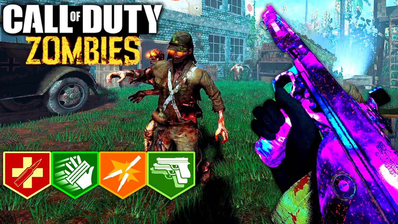 Surrounded by ZOMBIES In a CREEPY SWAMP - Call of Duty Zombies - YouTube