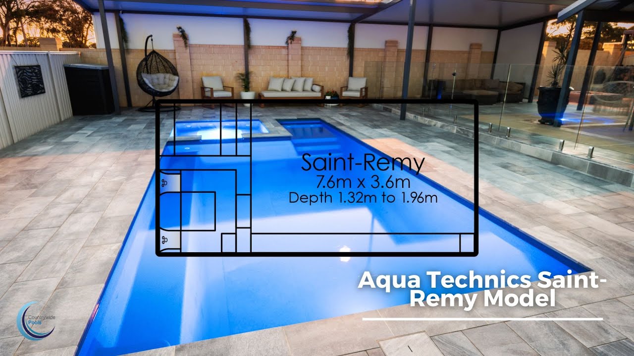 Fibreglass Pool Installation by Countrywide Pools - including in-built ...