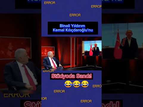 Binali Yıldırım, Kemal Kılıçdaroğlu'nu Stüdyoda Sandı 😂😂😂 #kemalkılıçdaroğlu #binaliyıldırım