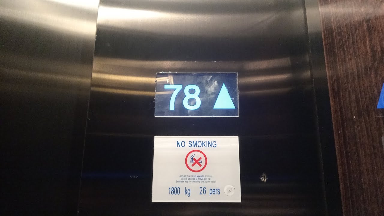 (Amazing) Tour of Very Fast & Nice Schindler Elevator/ Lift at ...