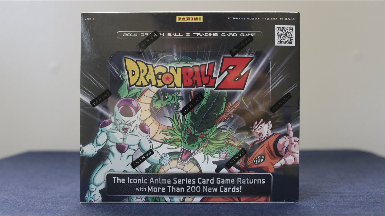 DRAGONBALL Z PANINI PREMIERE SET - BOOSTER BOX OPENING (PART 1) - YouTube