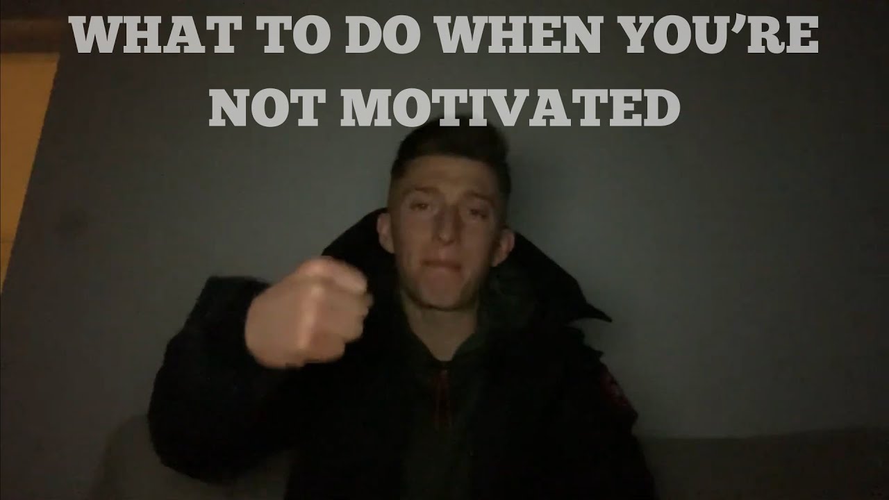 Ricky One Takes Ep. 1- What to do when you’re not motivated - YouTube